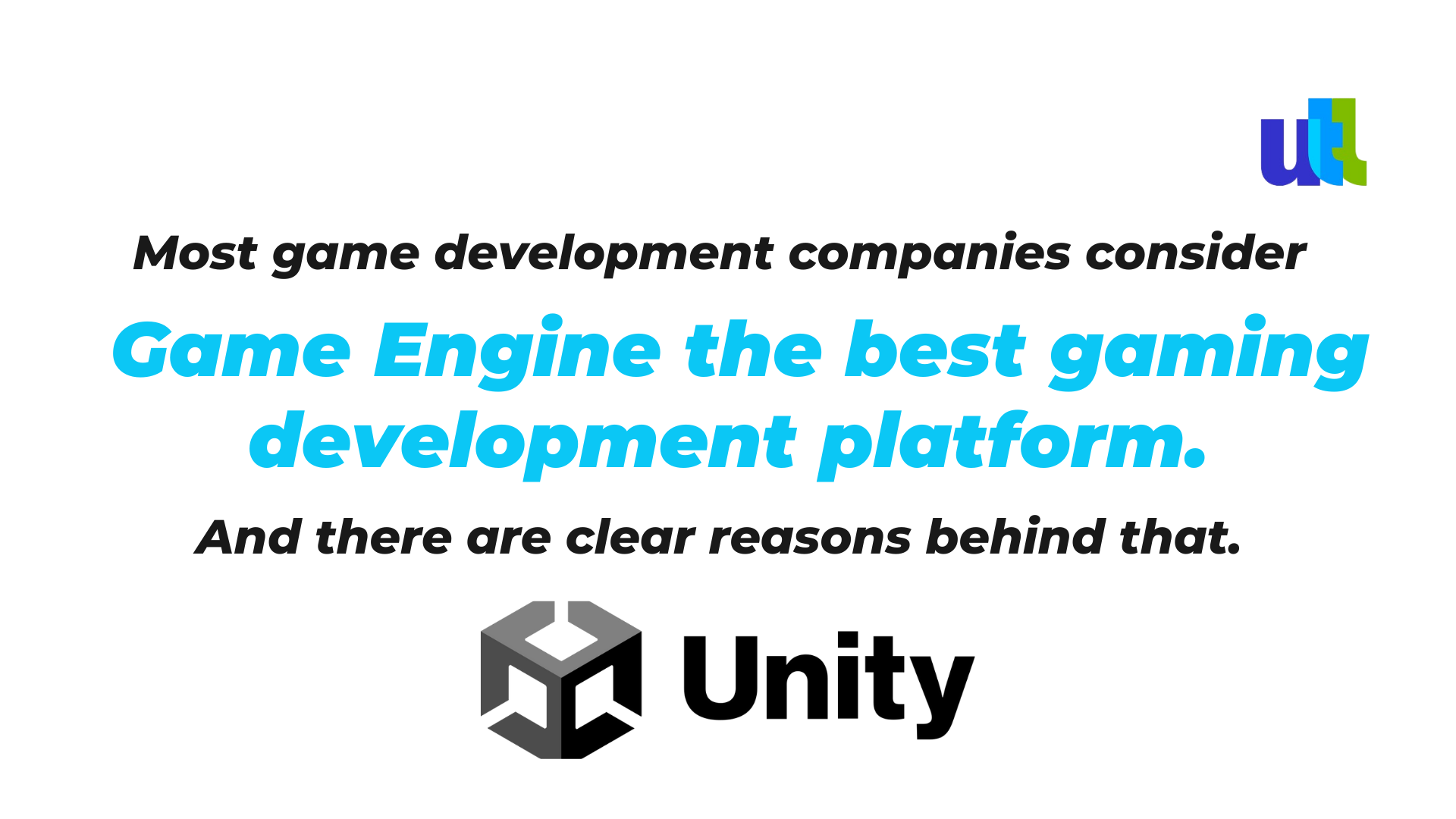 Top Reasons To Choose Unity 3D For Your Next Game Development Project