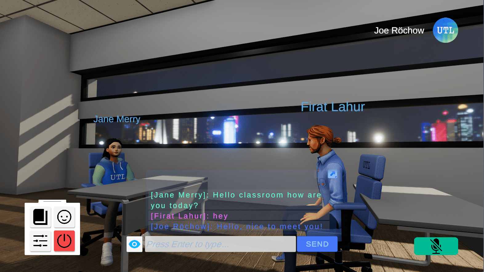 3D Virtual Classroom